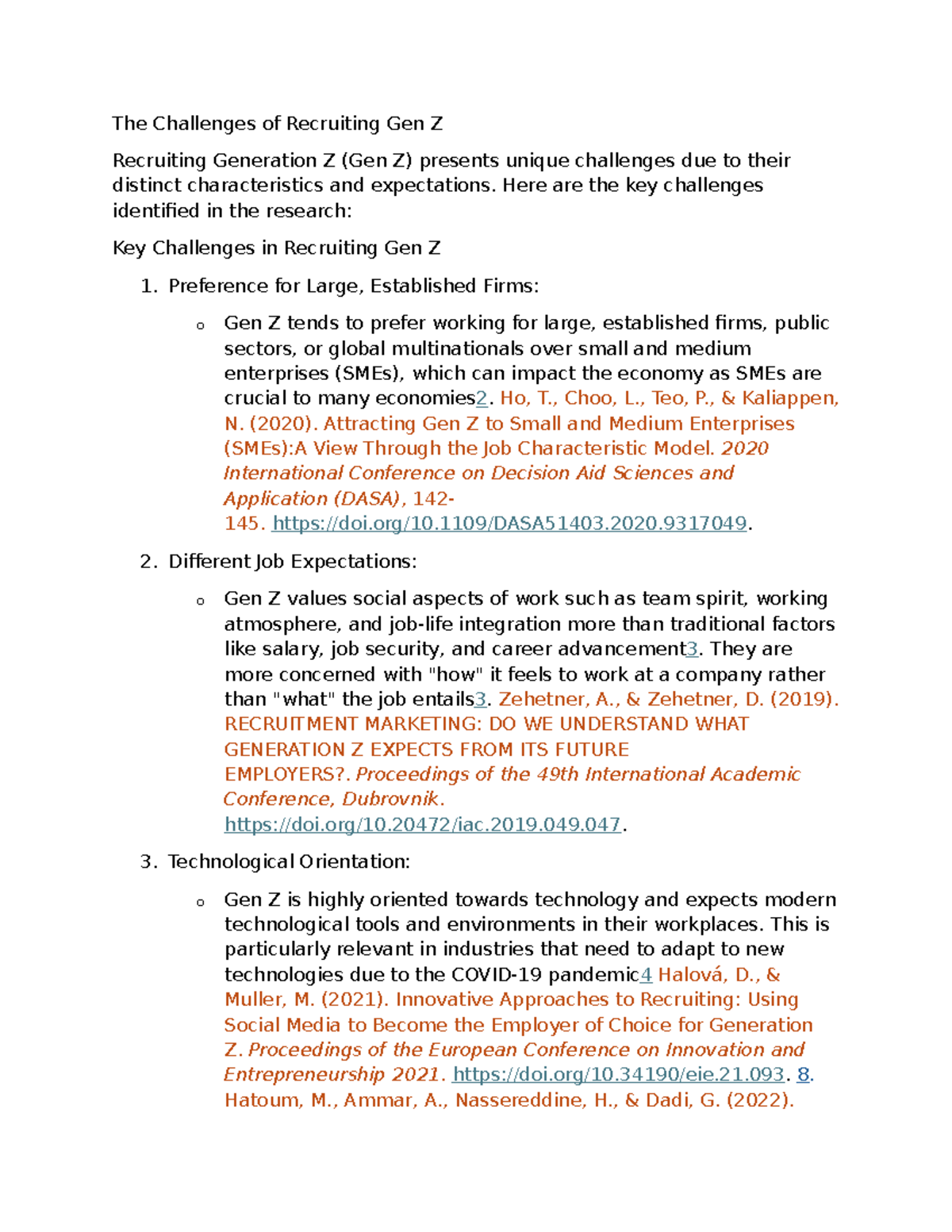 Challenges in Recruiting Gen Z: Insights and Strategies - Studocu