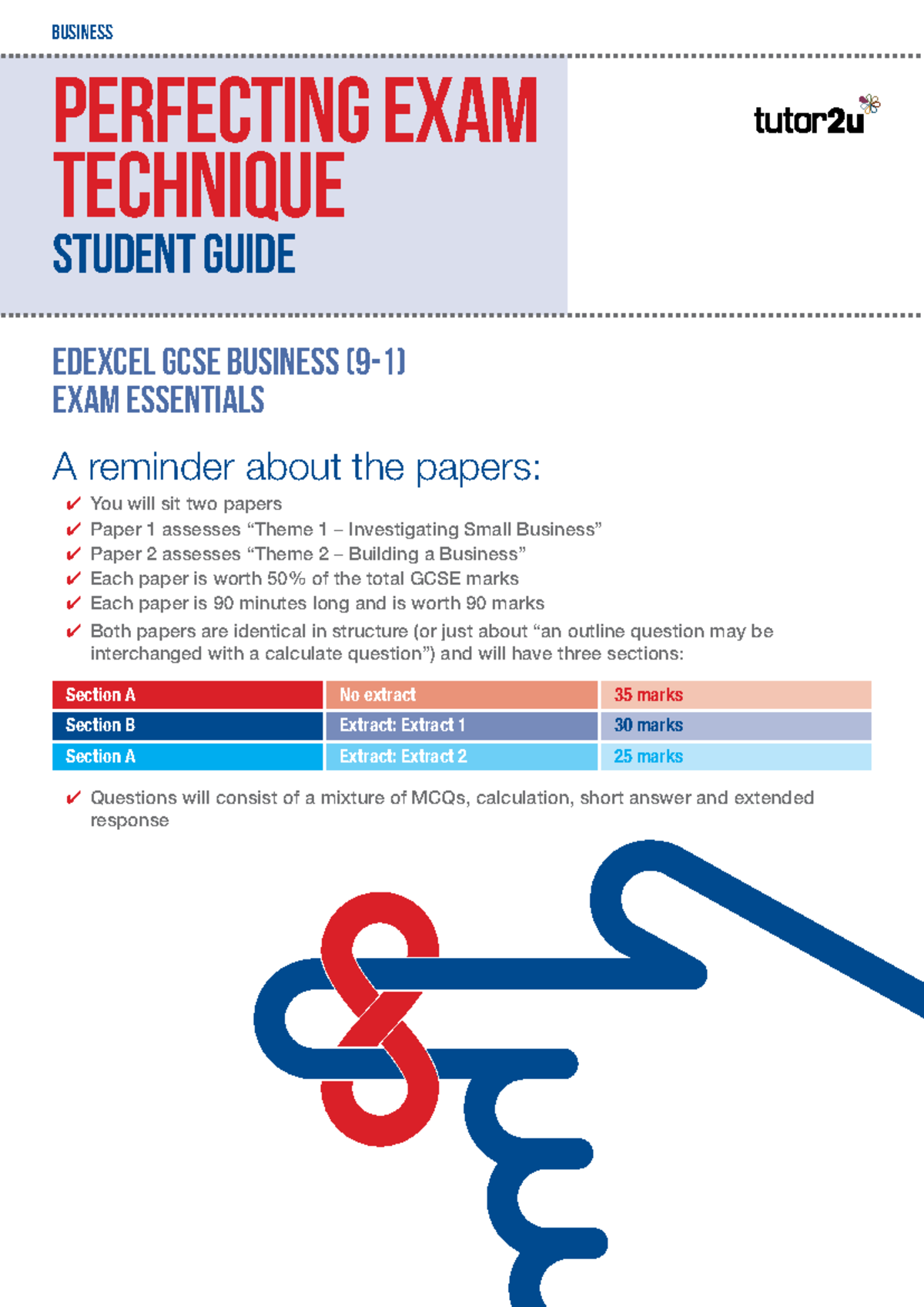 Perfecting Exam Technique Guide for EDEXCEL GCSE Business Exam - Studocu