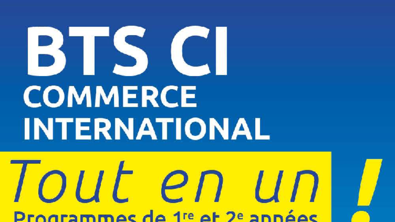 E4 RCI: Contrôle en Cours de Formation - Dossier Interculturel et ...