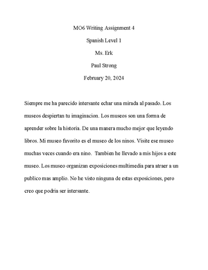 [Solved] Read each definition and write the part of the body it describes - Spanish Level II ...