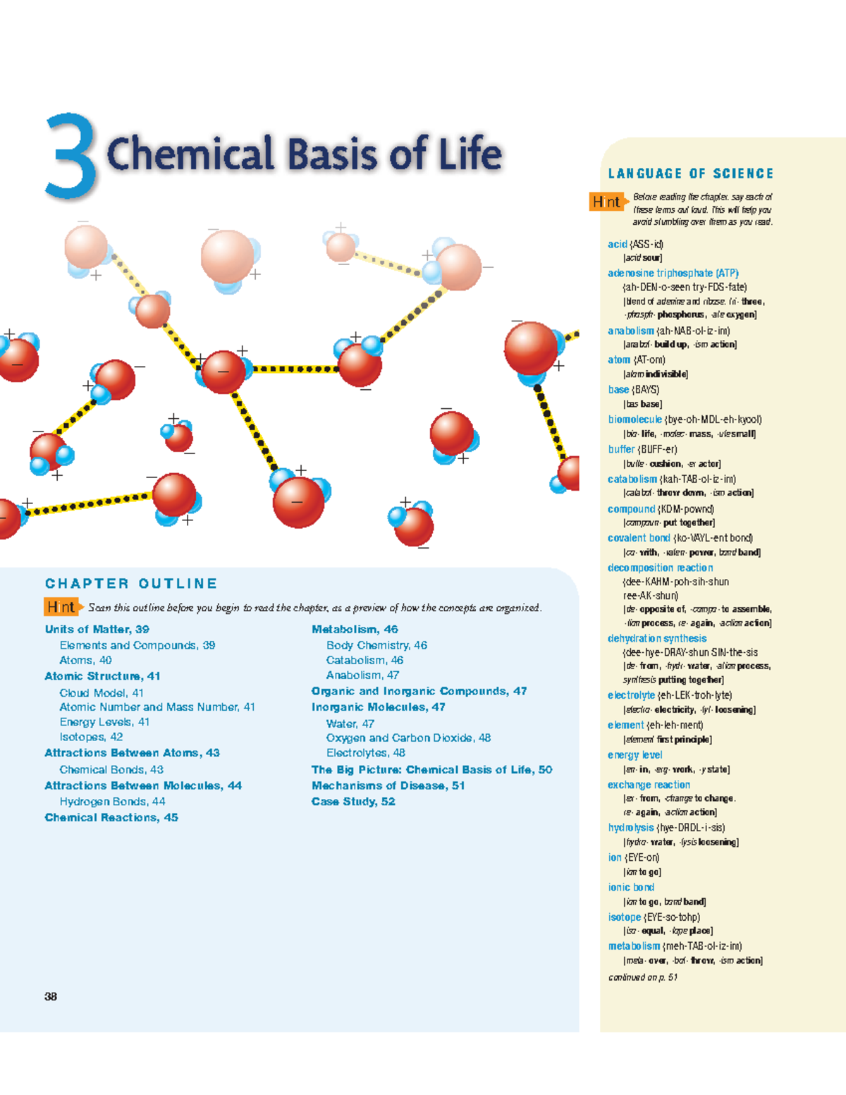 Chapter 3: Chemical Basis of Life (BIO101) - Key Concepts and Overview ...