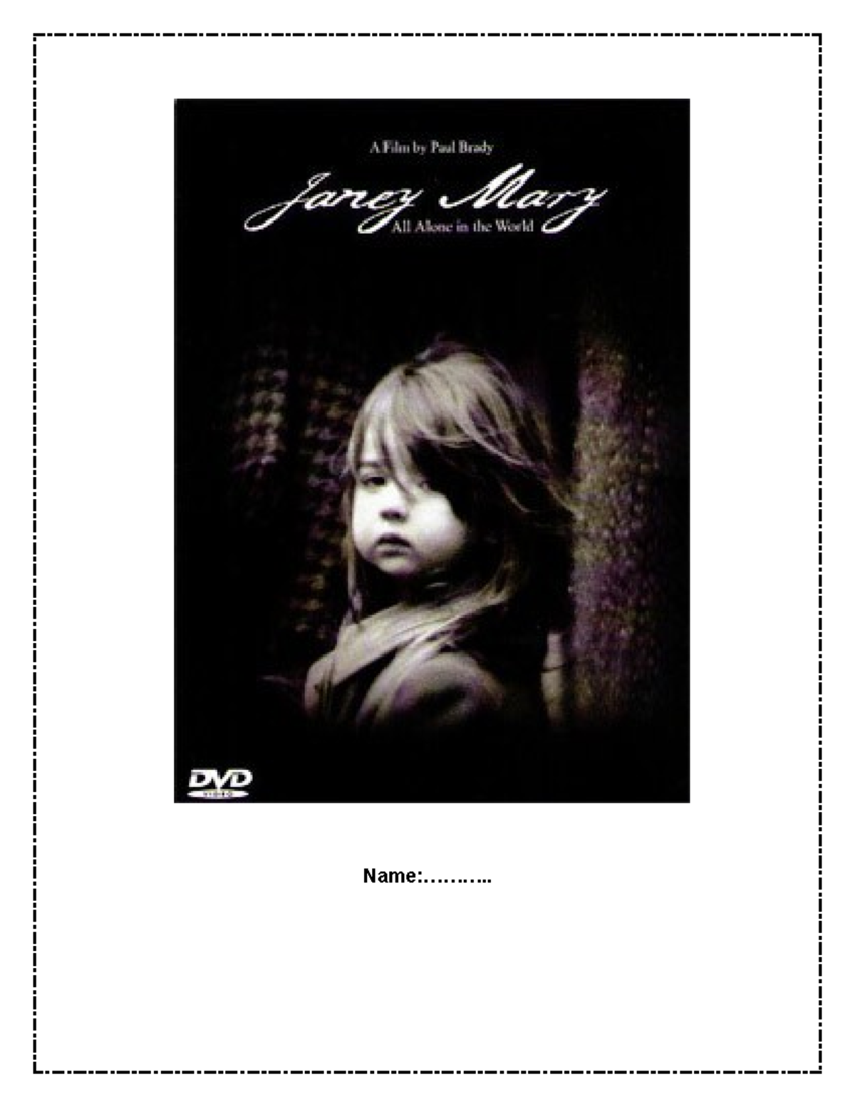 Janey Mary: Short Story & Activities (Part 1-6) - Studocu