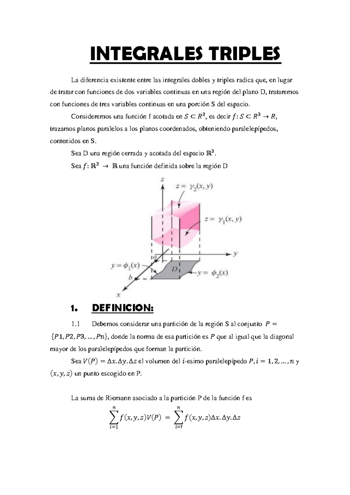 Integrales Triples Integrales Triples🤨 #calculodiferencial