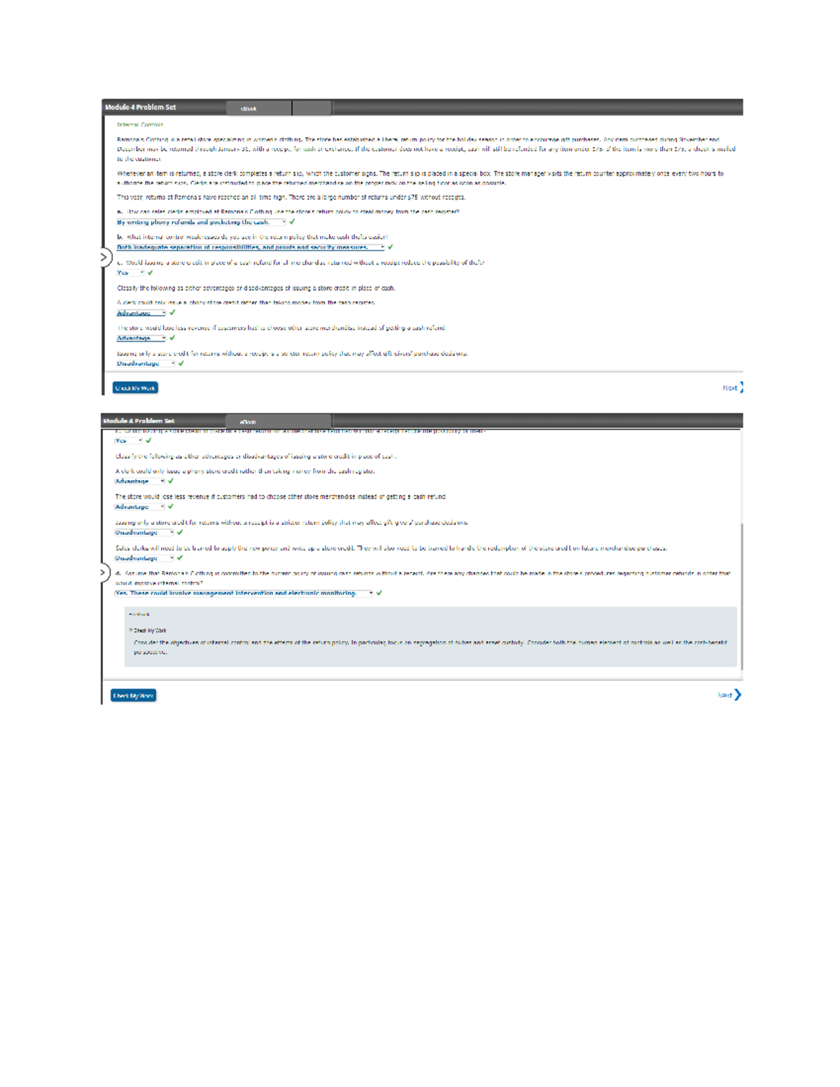 Module 4: Problem Set Overview and Solutions - Studocu