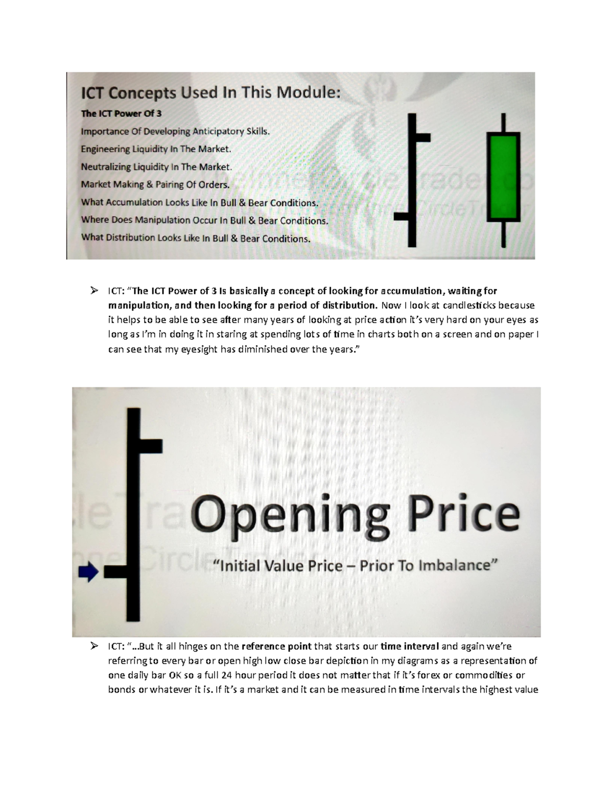 110 ICT Forex - Understanding Accumulation, Manipulation & Distribution ...