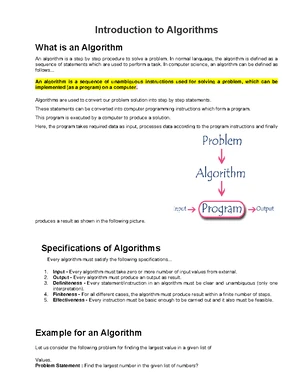ADS Advanced Data Structures: Complete Notes and Key Concepts - Studocu