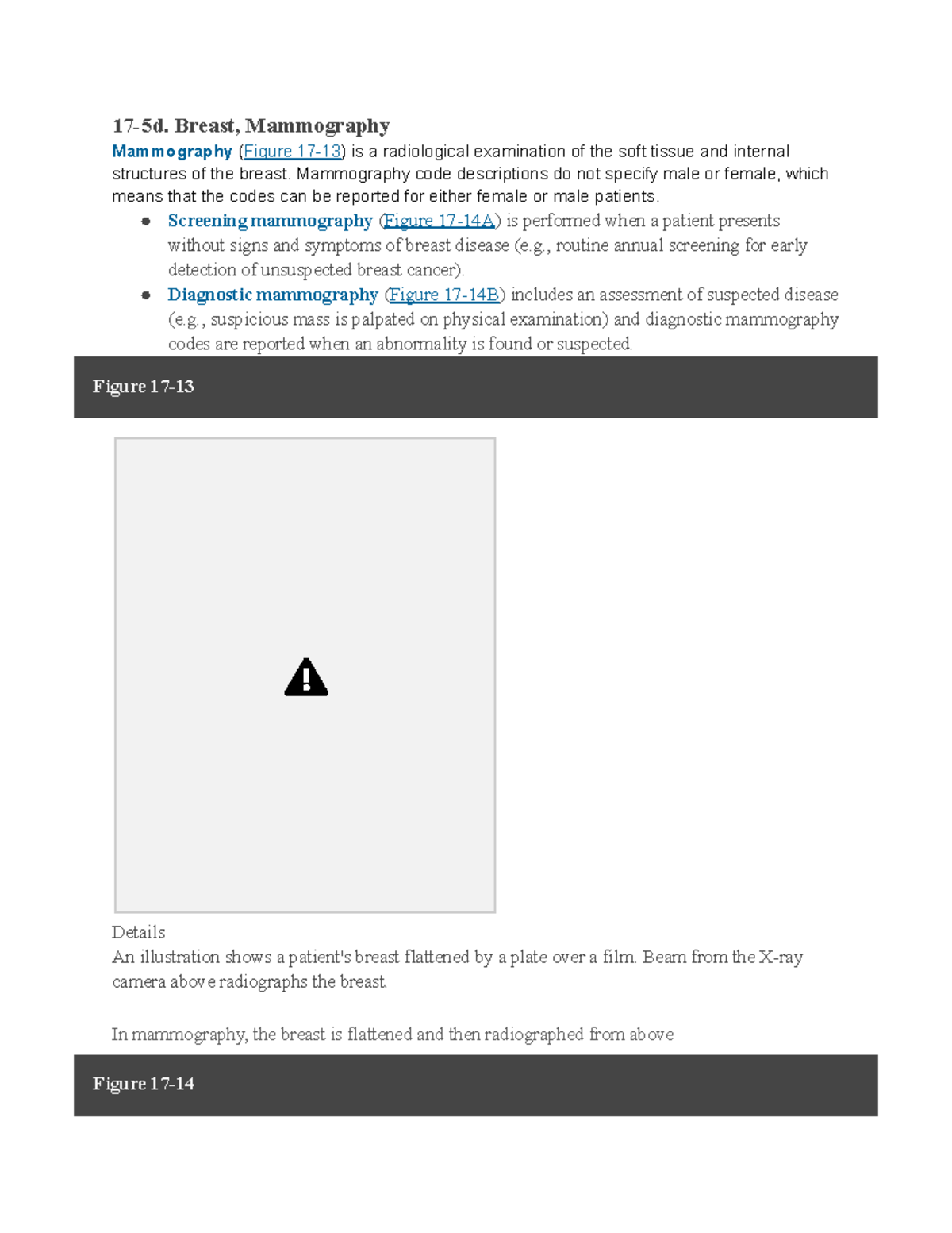 Mammography Procedures & Techniques Overview: A Comprehensive Guide - Studocu