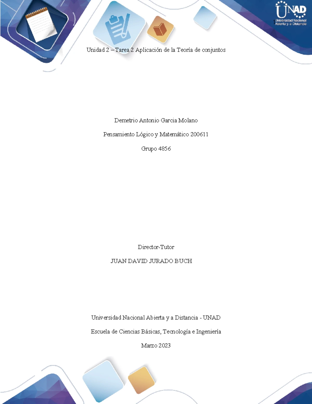 Ejercios DE LA Letra B 1,4 DE Conjuntos - EJERCICIO B: Hallar el ...