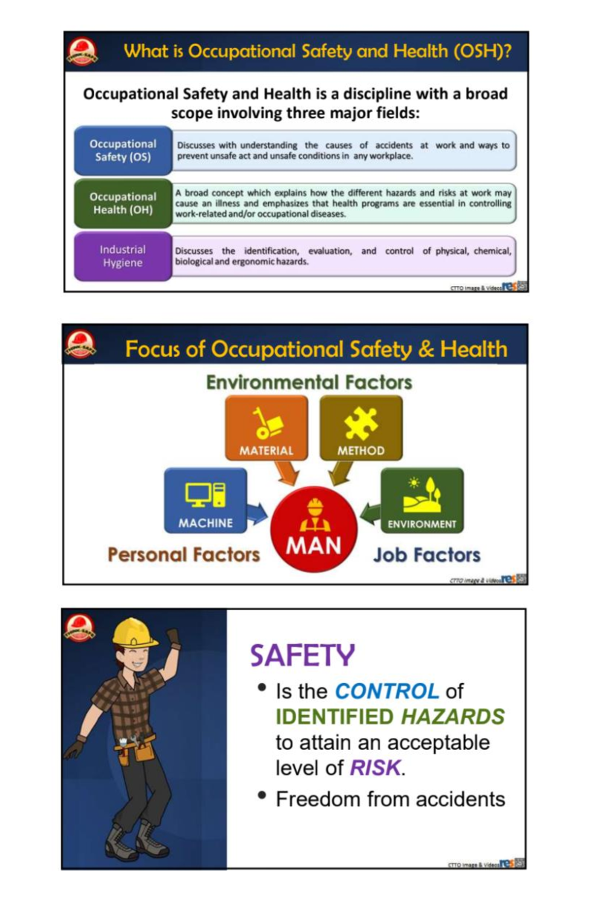 CE Reviewer: Occupational Safety and Health (OSH) Terms & Definitions ...