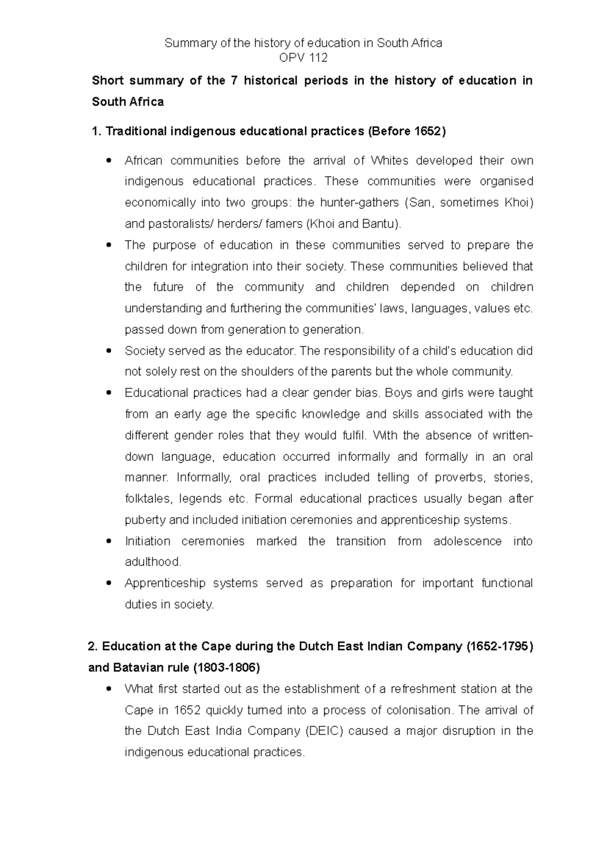 OPV 112: Assignment 3 - Group Project Declaration of Commitment - Studocu