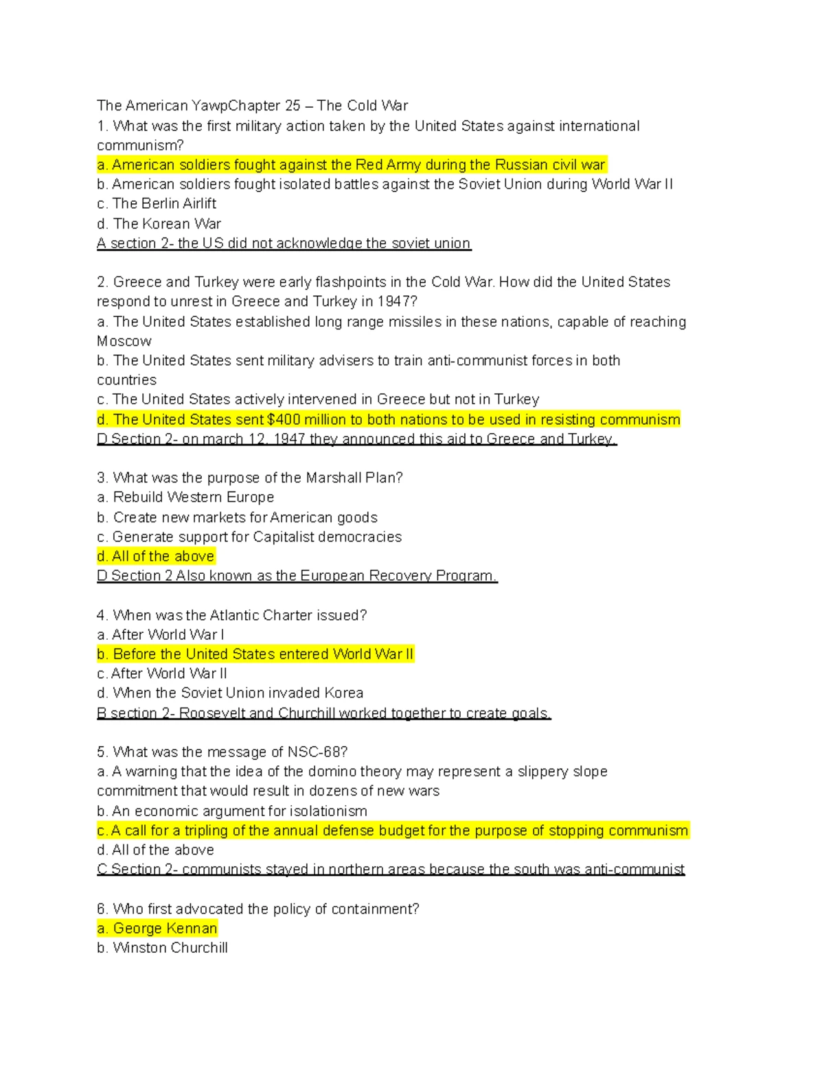 American Yawp Chap. 2 - The American Yawp Chapter 2 – Colliding ...