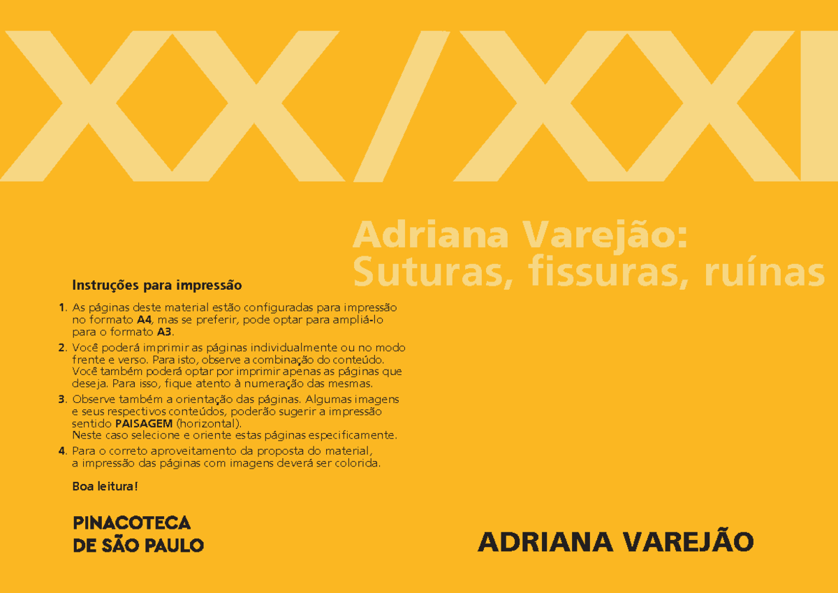 MAPP 2023: Adriana Varejão - Suturas, Fissuras e Ruínas - Studocu