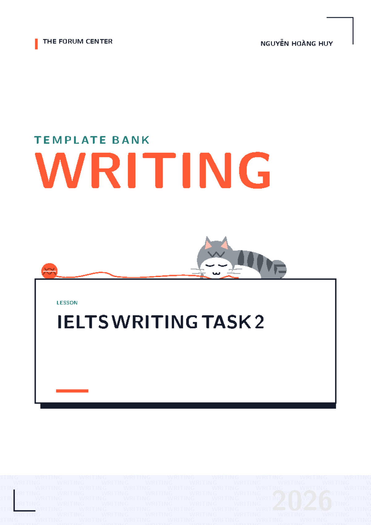 IELTS Writing Task 2 Template: Effective Strategies and Examples - Studocu