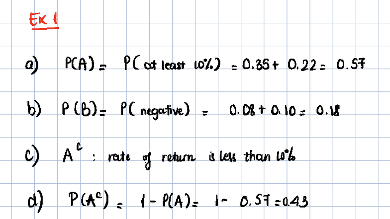 Assignment 1 - MAST 221: Probability and PCA Analysis - Studocu