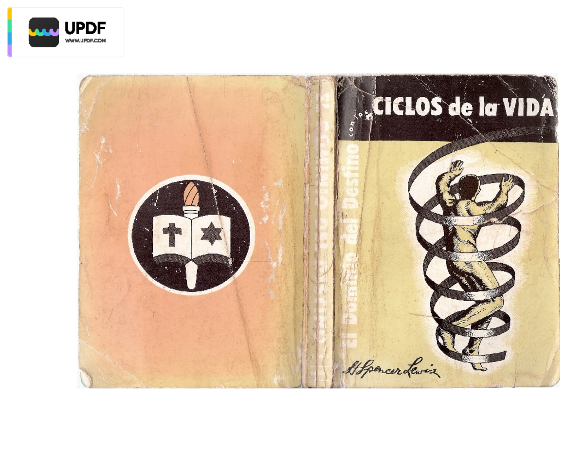 Ciclos de Vida y Dominio Personal según H. Spencer Lewis - Studocu