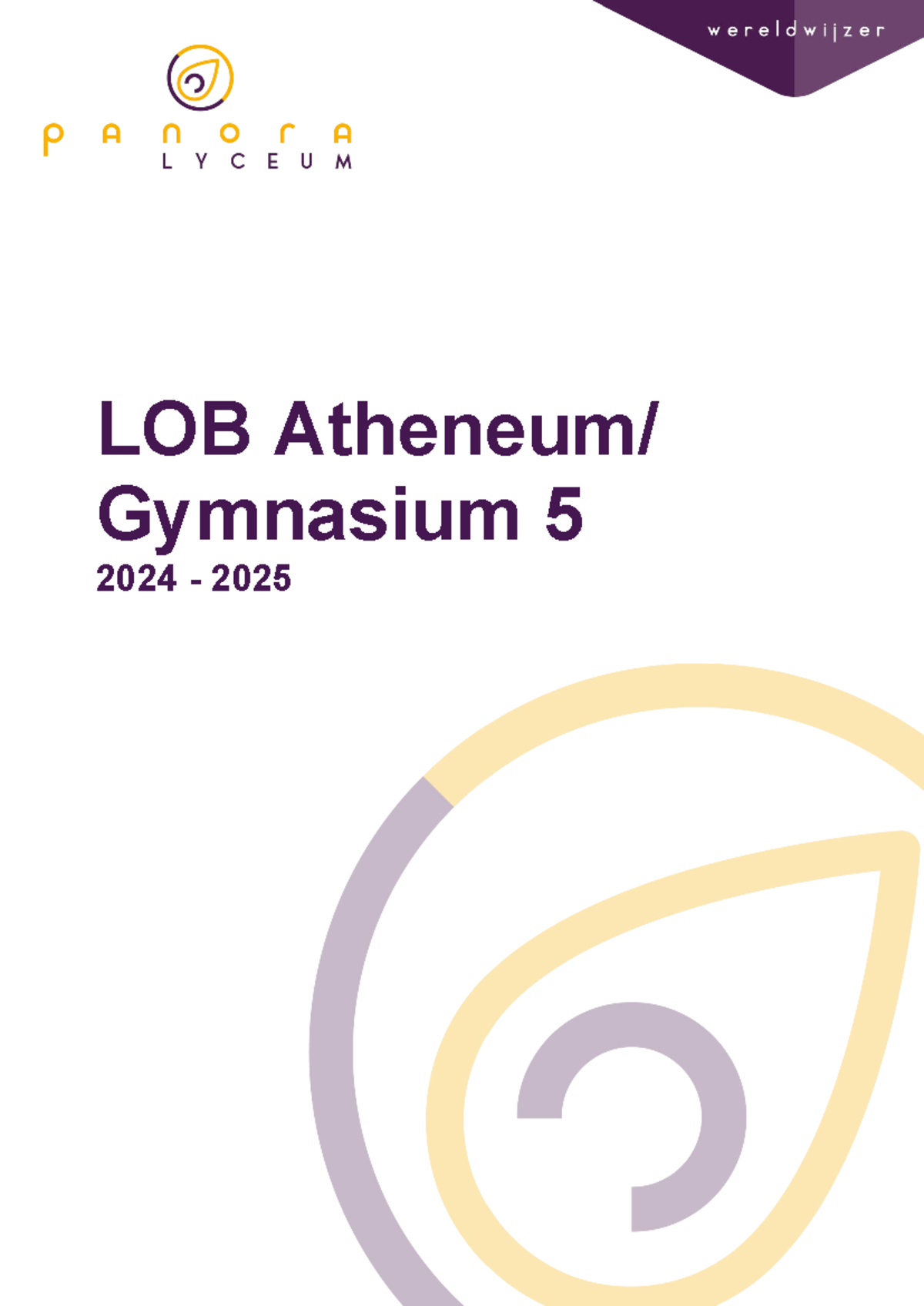 LOB Atheneum/Gymnasium 5 - Programma 2024-2025 en Voorbereidingen ...