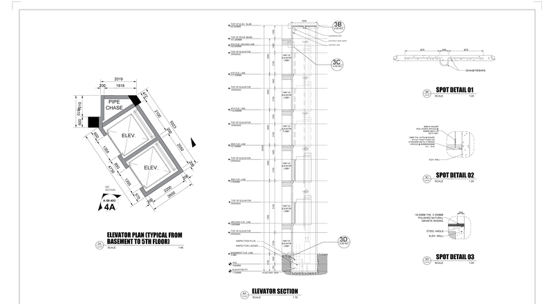 RR9B Elevator Plan and Details for Proposed Office Building - Studocu