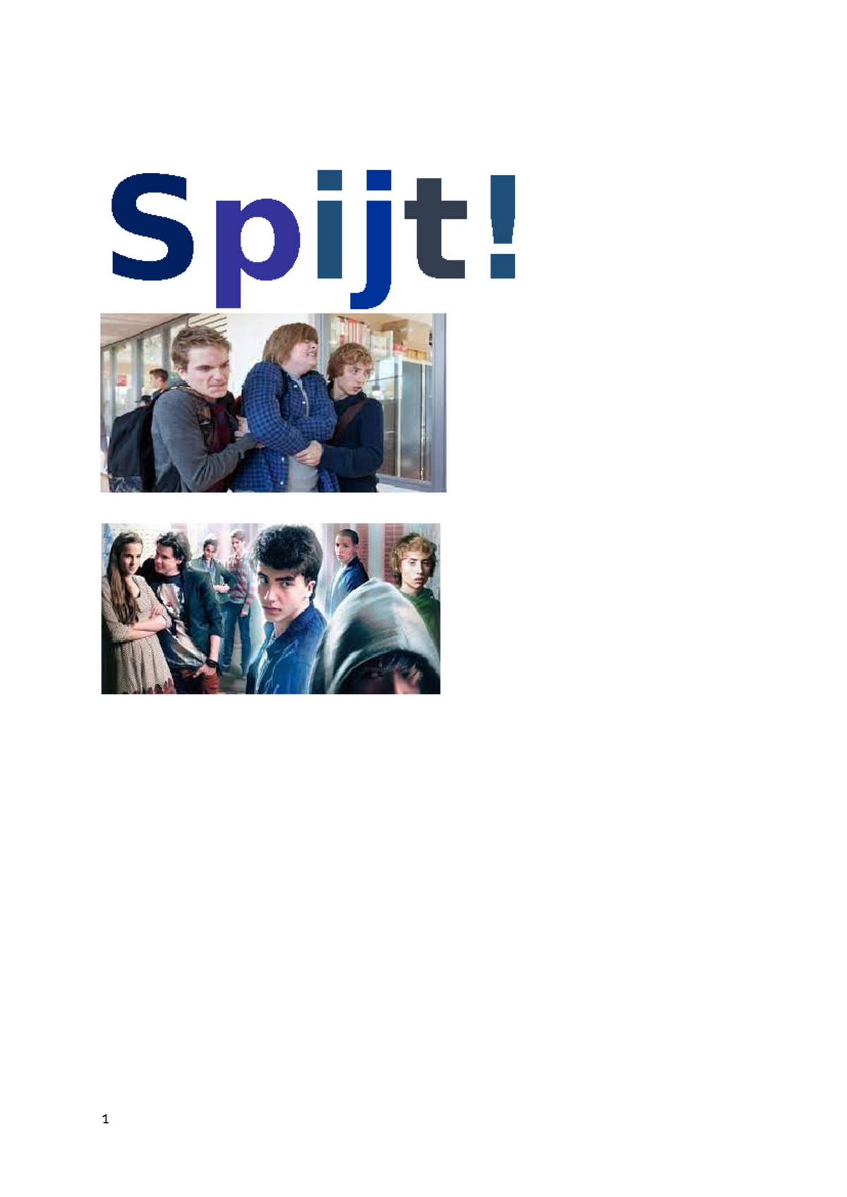 Spijt! Les 6: Inhoudsopgave en Samenvatting van het Boek - Studeersnel