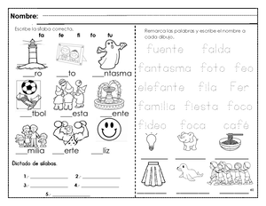 Lecto escritura 5 - Ha He Hi Ho Hu ha he hi ho hu Colorea la sílaba ...