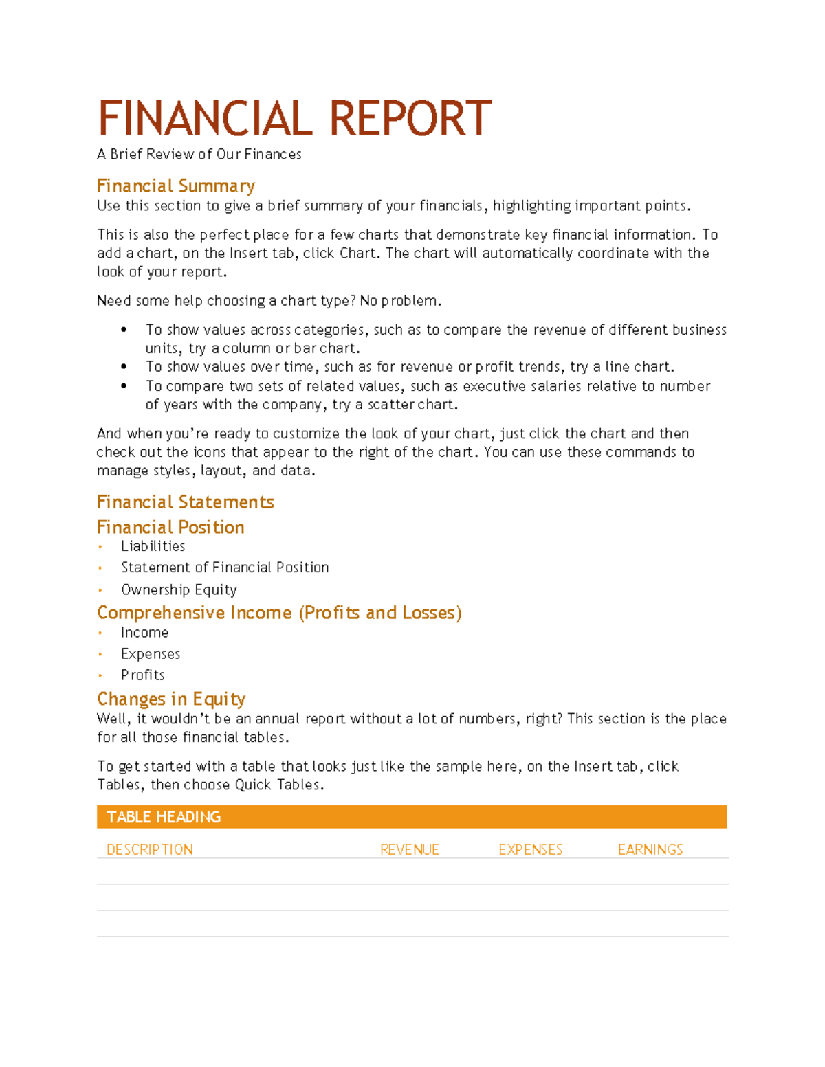 FIN 101 - Financial Report: Summary & Key Insights - Studocu