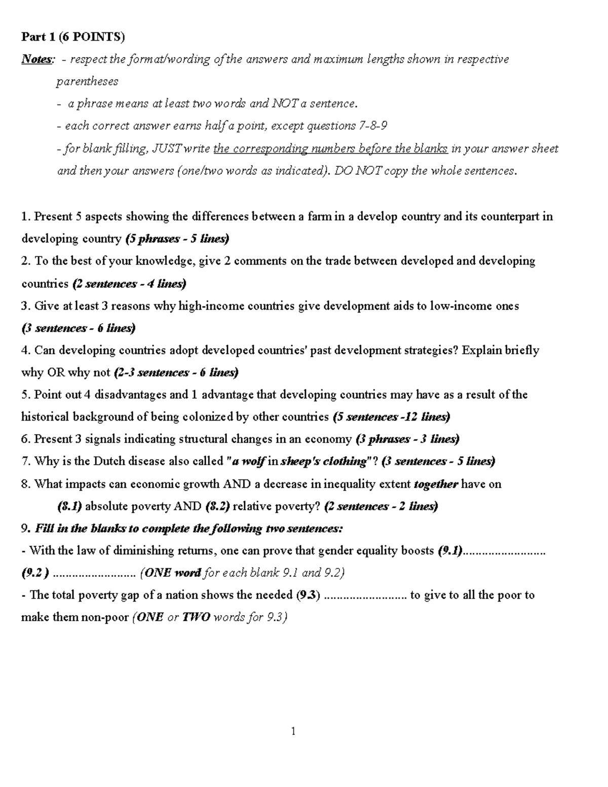 Final Exam K57 CLC Th7-2021: Test 1 Overview and Questions - Studocu