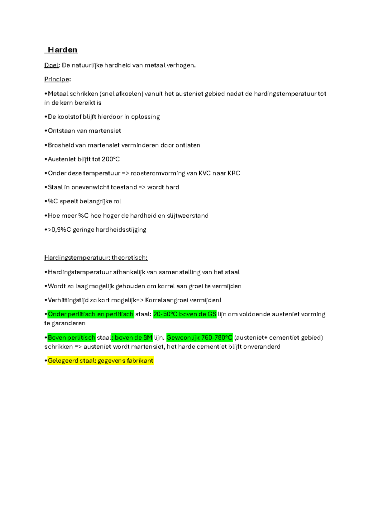 Harden Materiaalkunde: Verhogen van Natuurlijke Hardheid van Metaal ...