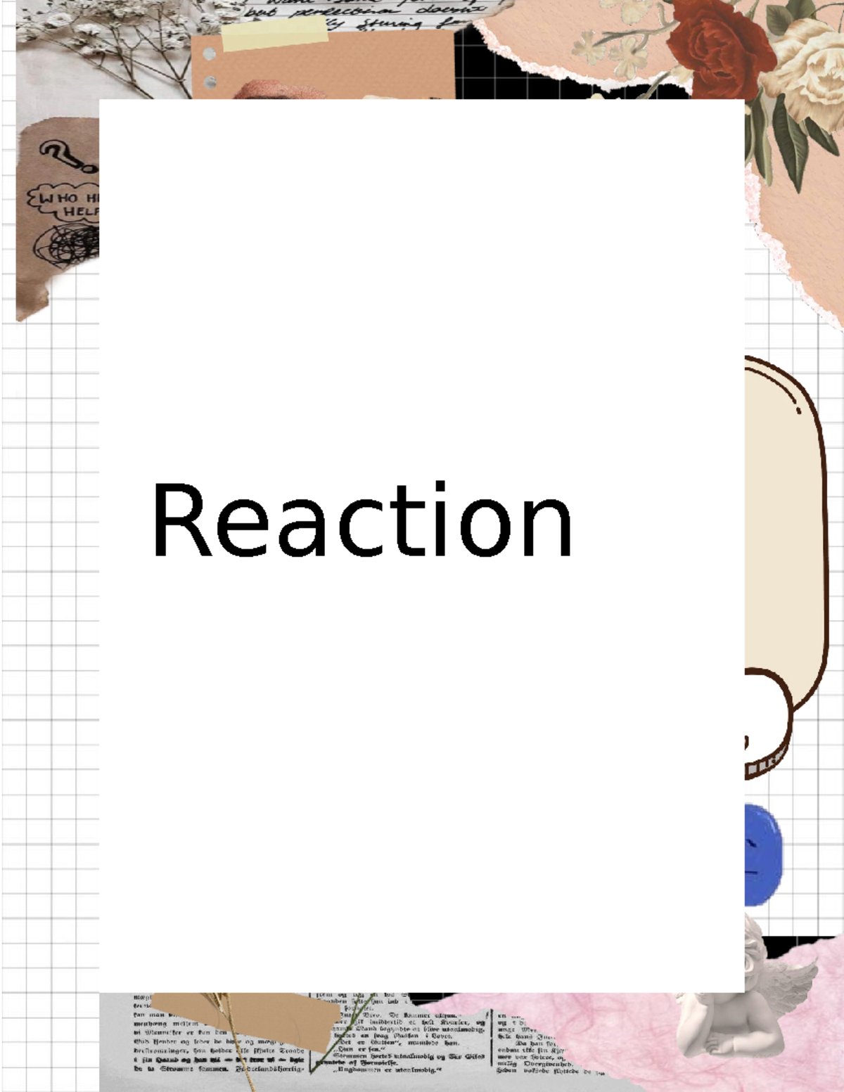 Gumban, Roy Vincent - Reaction Paper about environmental problems ...