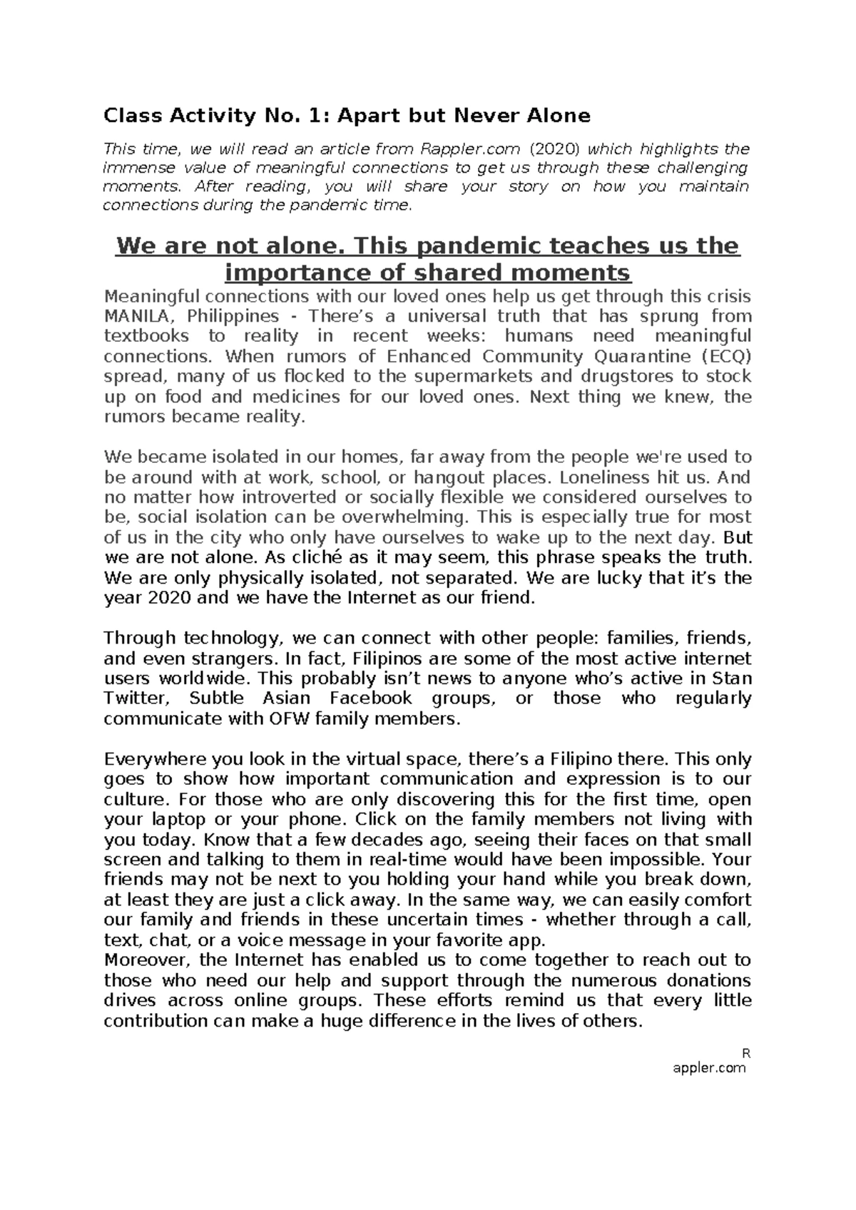 Media and Info Literacy: Key Similarities & Differences Explained - Studocu