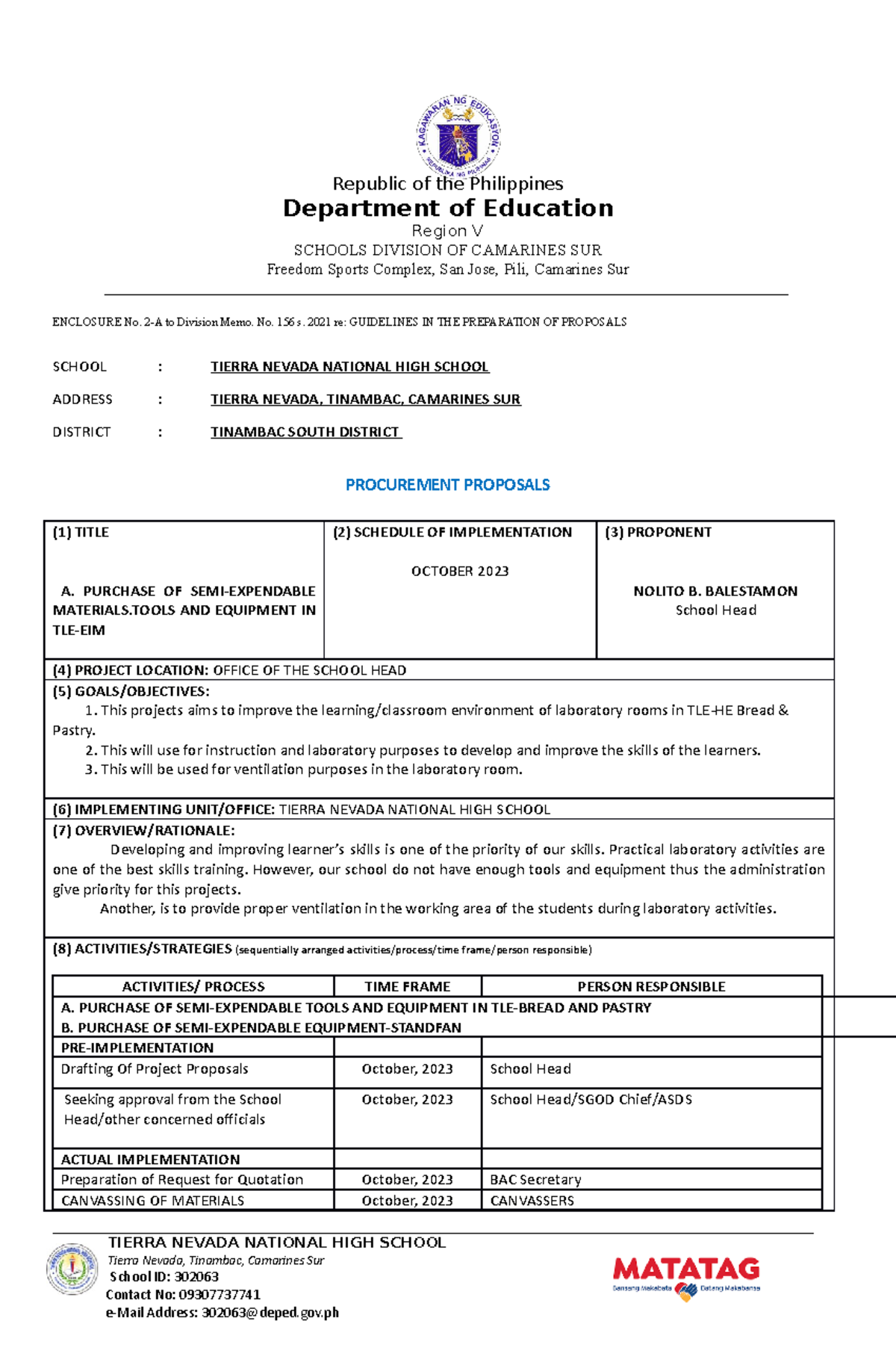 Project Proposal NEW Format Merged-2023 NEW - Republic of the ...