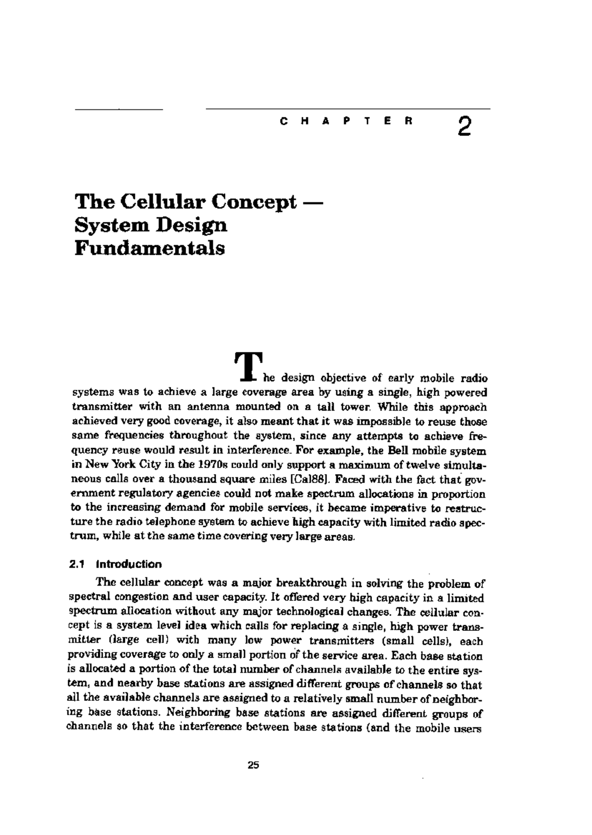 CHAPTER 2: The Cellular Concept in System Design Fundamentals - Studocu