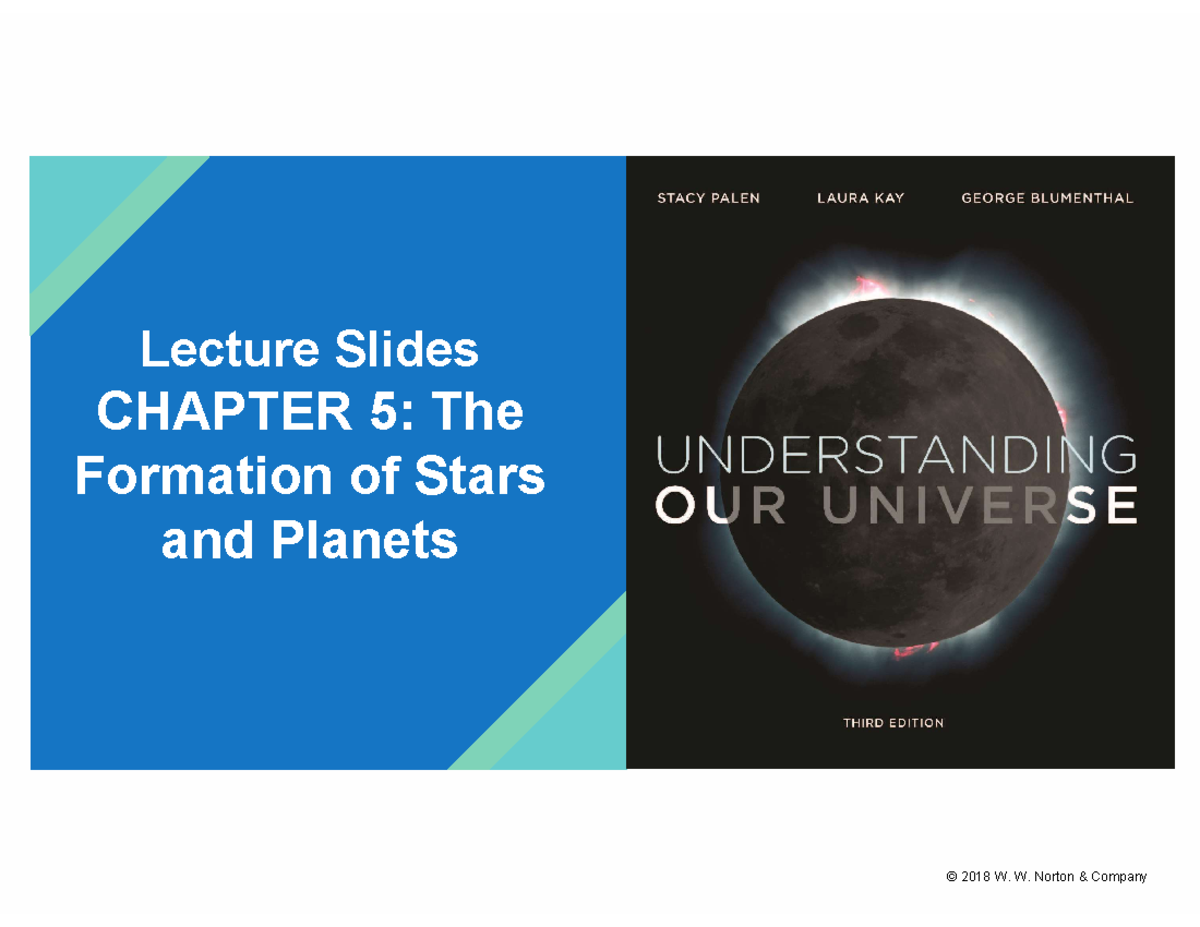 Chapter 5 Lecture Notes: Formation of Stars and Planets - Studocu