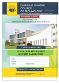 web application security - ccs374 - Studocu