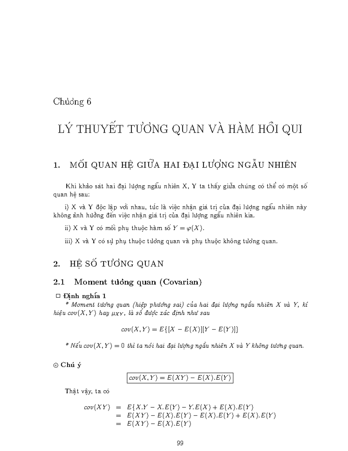 Chương 6: Lý Thuyết Quan Hệ và Hàm Hồi - Tài Liệu Học Tập - Studocu