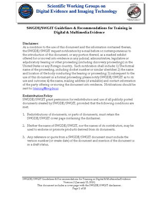 ACPO Good Practice Guide for Digital Evidence - ACPO Good Practice ...