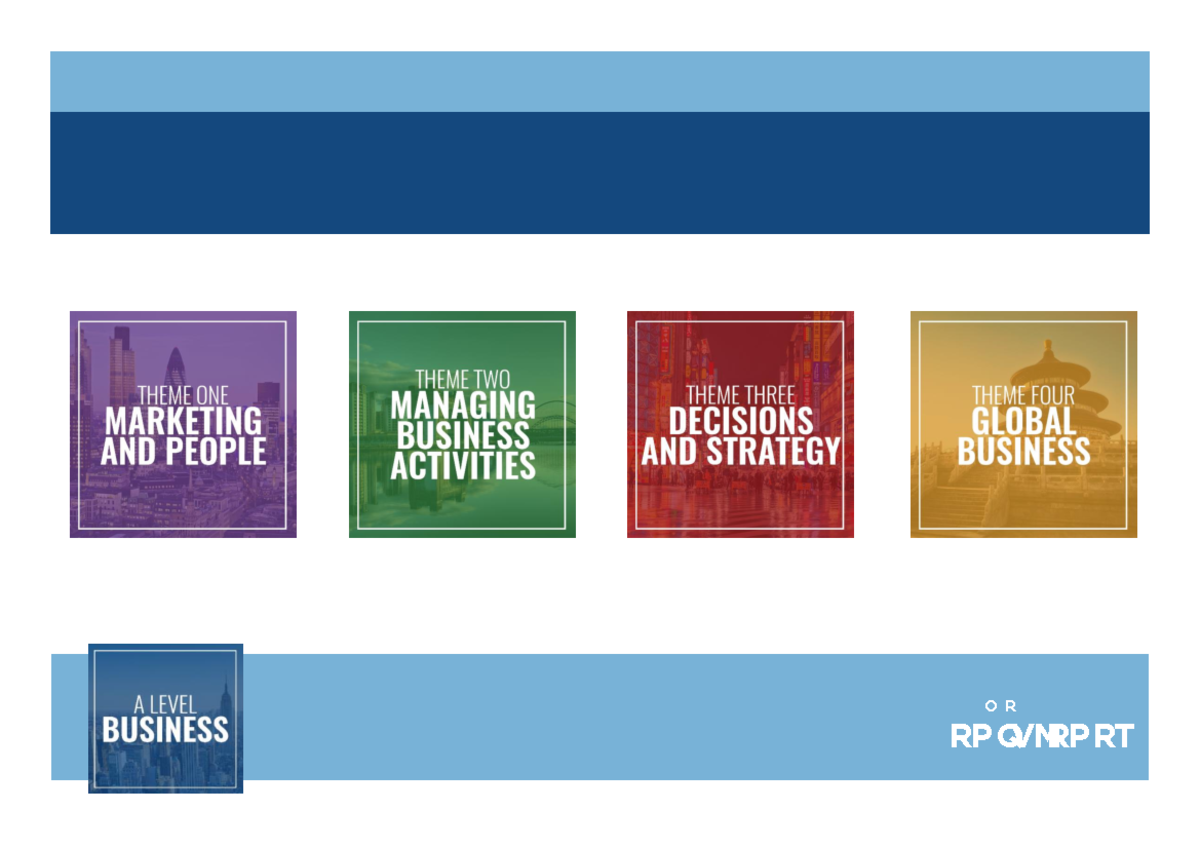 EDEXCEL A LEVEL BUSINESS Exam Question Grids: 2016-2024 Guide - Studocu