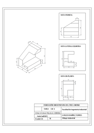 Dibujo Industrial EJE 2 - DIBUJO INDUSTRIAL Edwin Sebastián Ambrosio ...