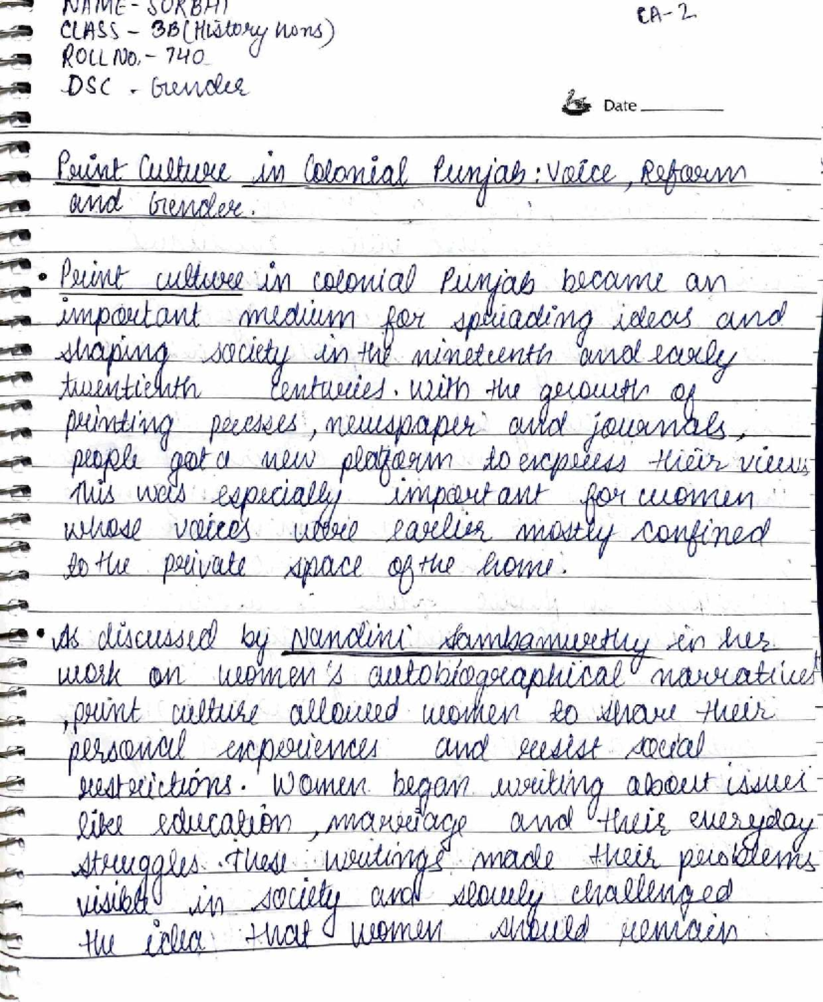 Lecture Notes for SC Course - April 7, 2026 - Studocu