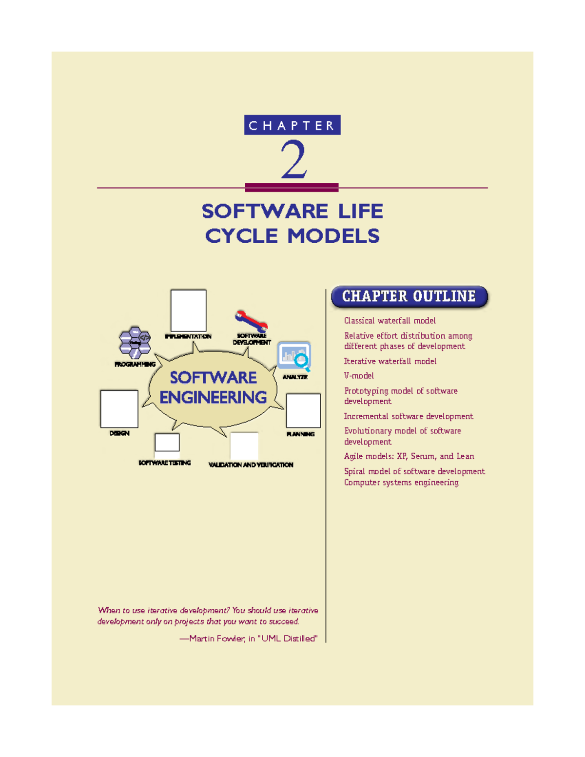 Fundamentals of Software Engineering: Chapter 2 - Software Life Cycle ...