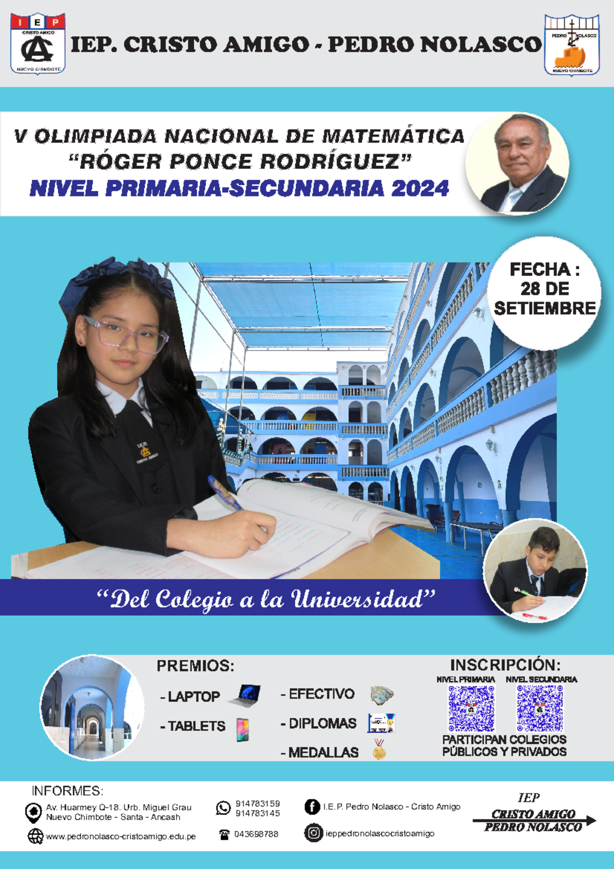 V Olimpiada Nacional de Matemática Primaria y Secundaria 2024 - Studocu