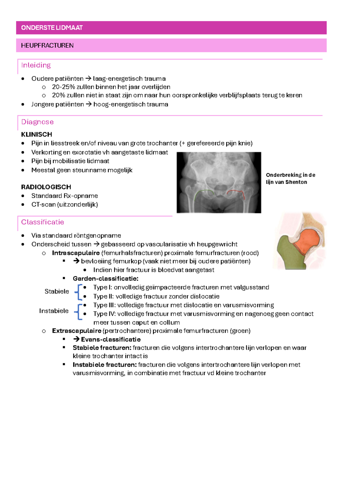 Onderste Lidmaat: Heup- en Beenfracturen - Diagnoses en Behandelingen ...