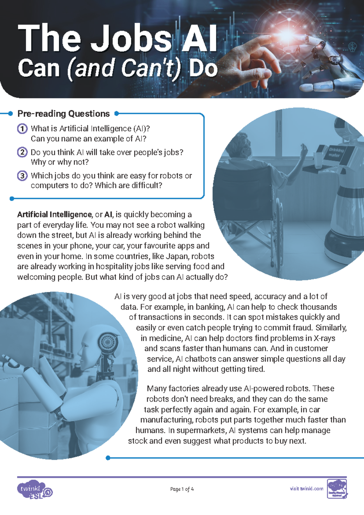 Jobs AI Can Do: Understanding AI's Role in the Workforce - Studocu