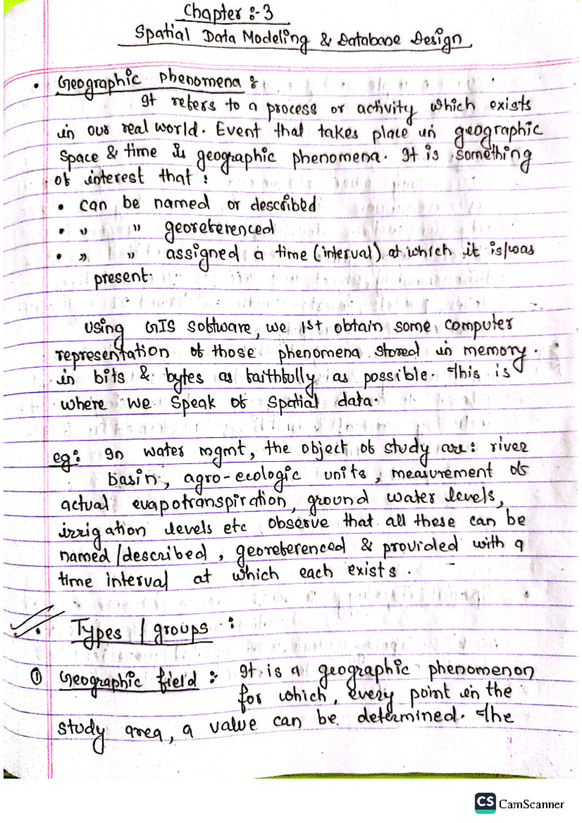GIS 101 - Unit 3: Spatial Data Modeling and Database Design Lab Notes ...