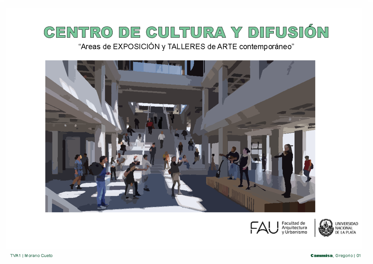 Exposición y Talleres de Arte TVA1 - Cammisa, Gregorio PFC Octubre ...