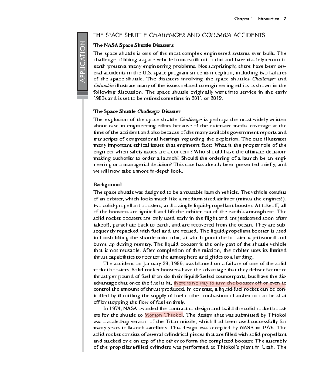 Challenger & Columbia Accidents: Engineering Ethics Case Study (ENG 101 ...