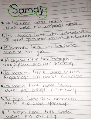 Alfabeto Chorti - álbum - Alfabeto en idioma Gh'erti 1 A - B' - ch - ch ...