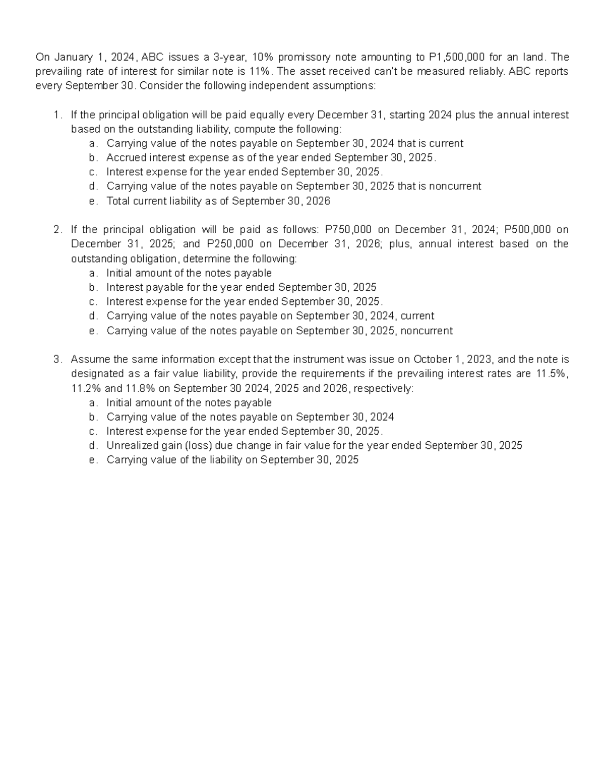 24 - Practice on Promissory Notes and Interest Calculations - Studocu