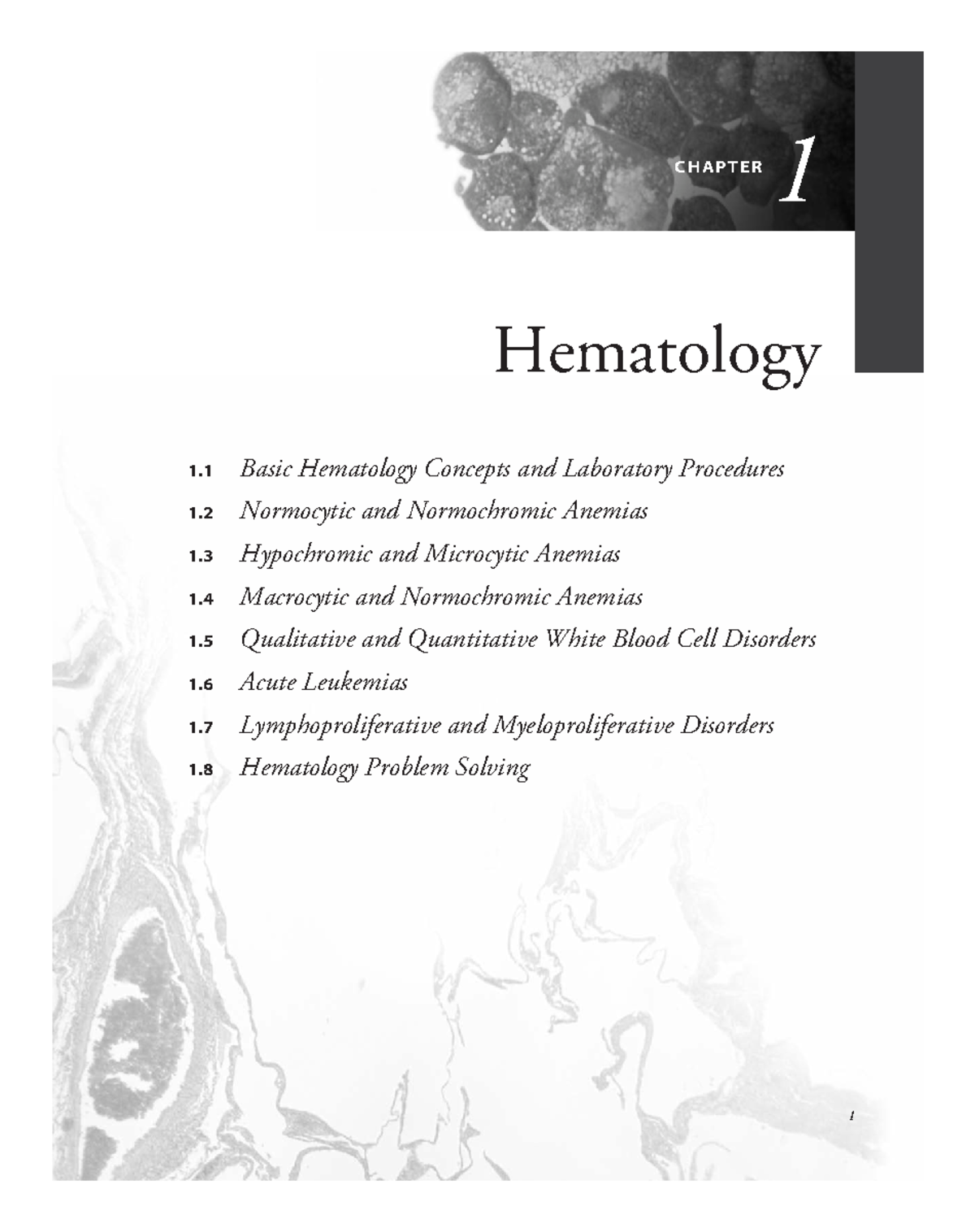 Harr-HEMA - Reviewer for hema - 1 Basic Hematology Concepts and ...