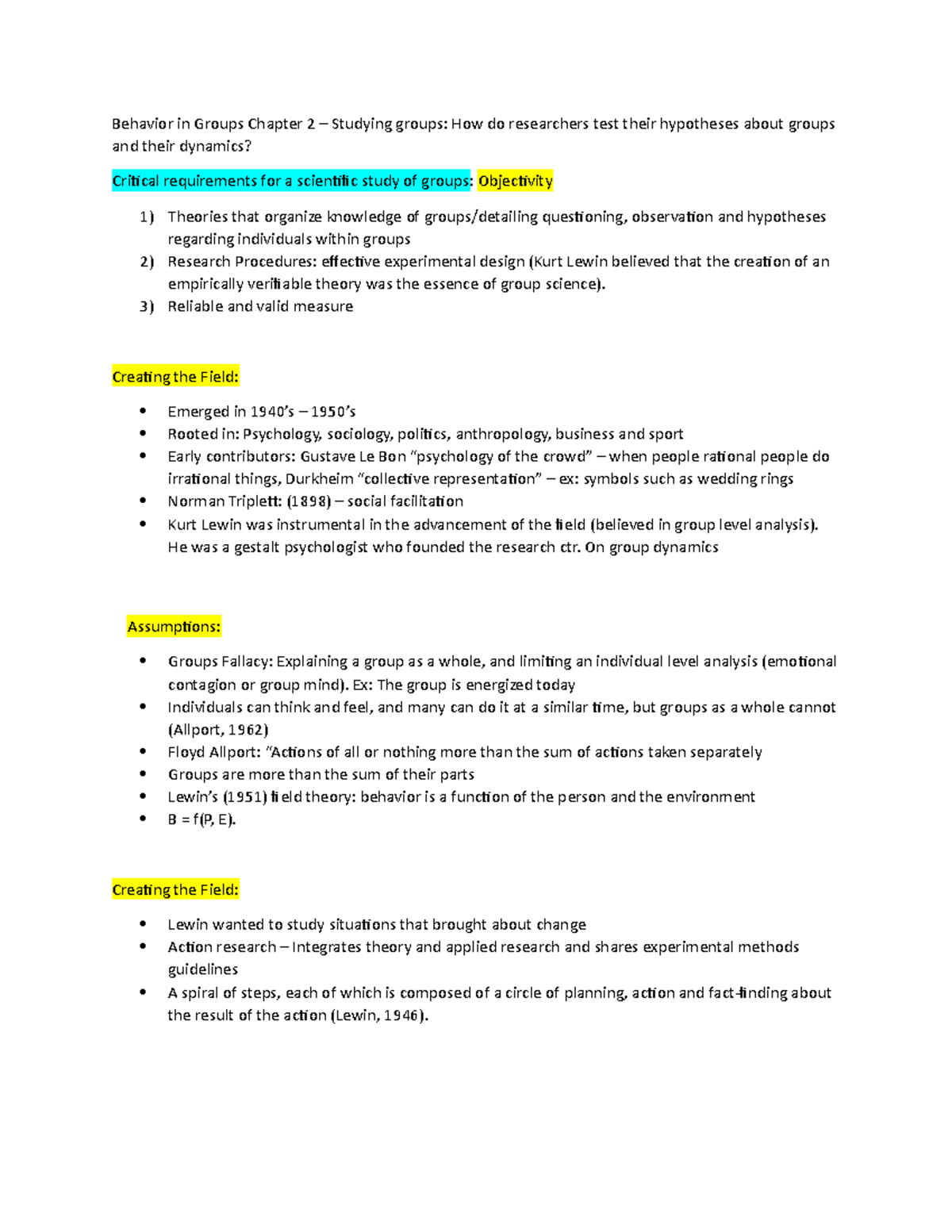 Chapter 2: Analyzing Group Behavior and Dynamics in Social Contexts ...