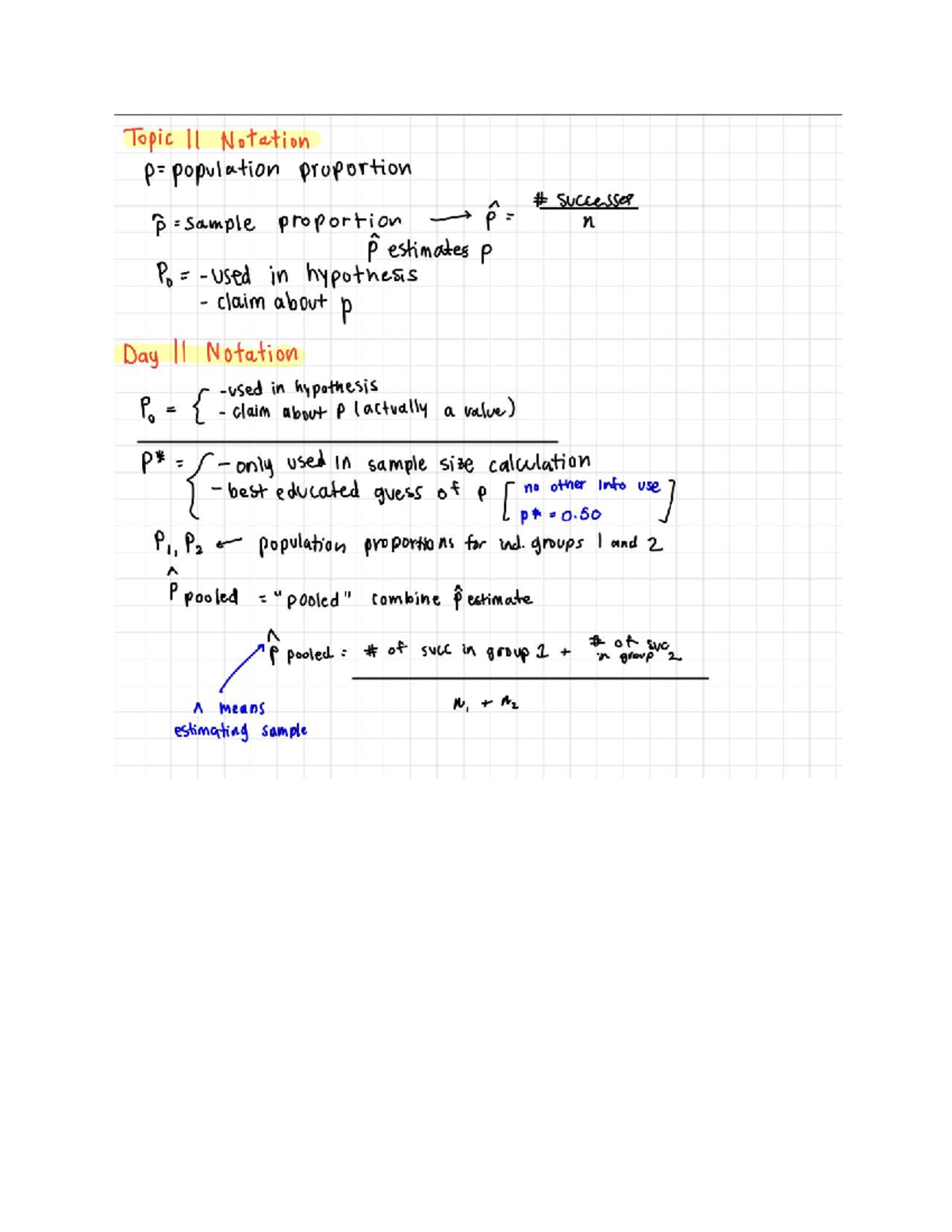 Stats Notes for Final - STAT 2020 - Studocu
