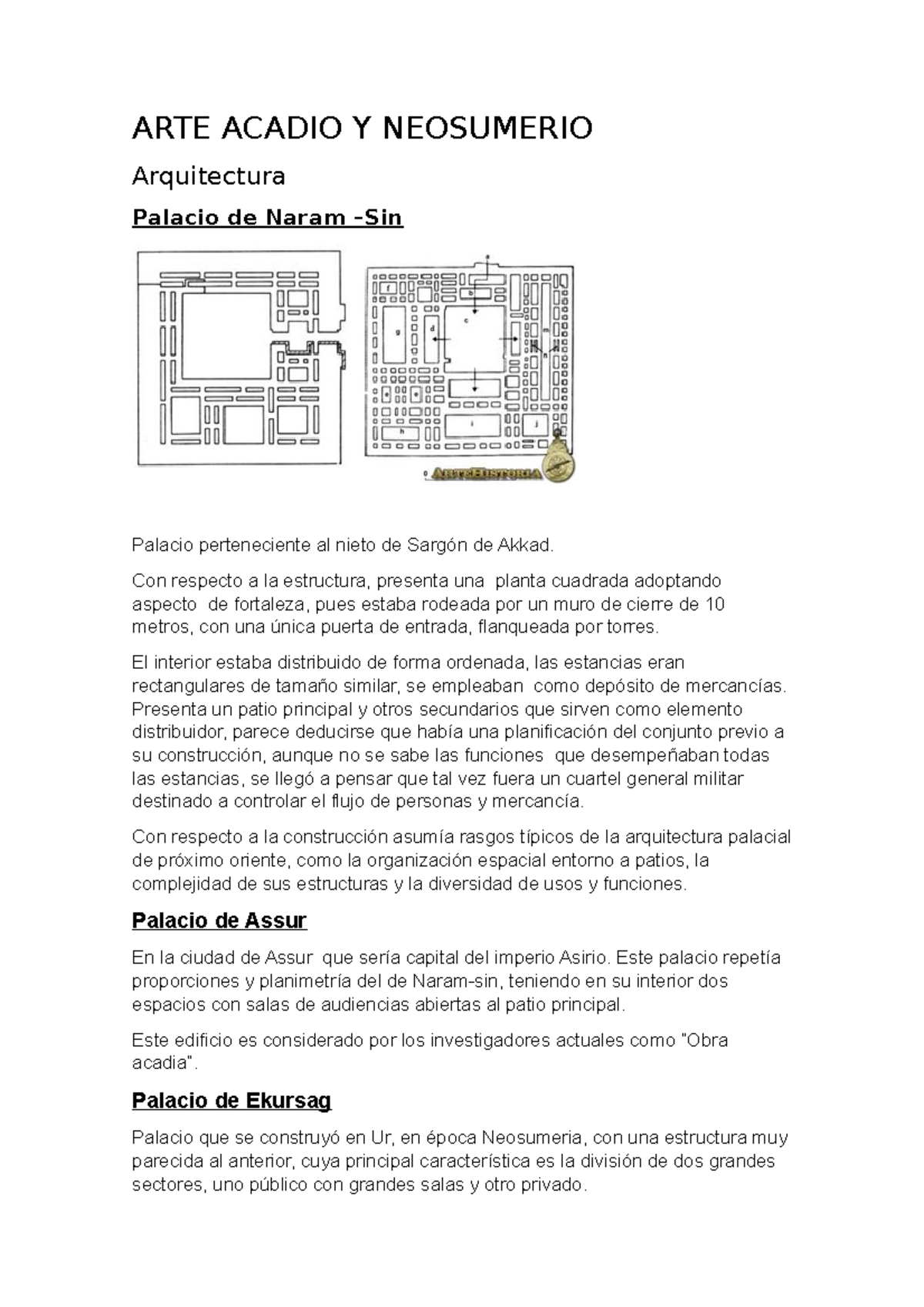 ARTE Acadio Y Neosumerio - ARTE ACADIO Y NEOSUMERIO Arquitectura ...